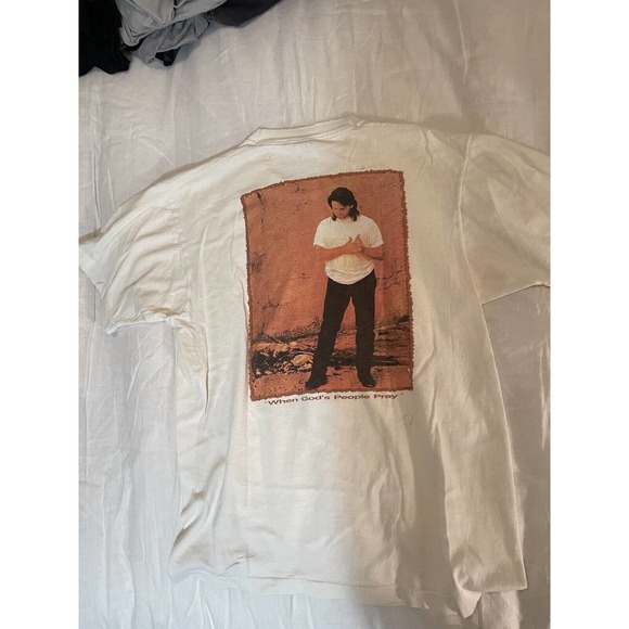 Tour | Shirts | Vintage Wayne Watson When Gods People Pray T Shirt Home ...